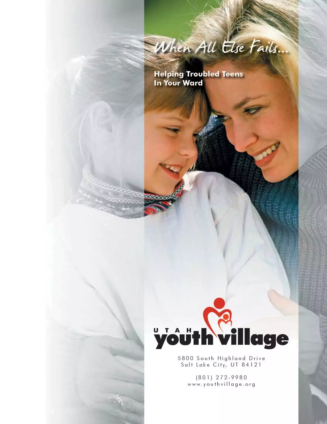 Families First Program in Salt Lake City, UT | Utah Youth Village