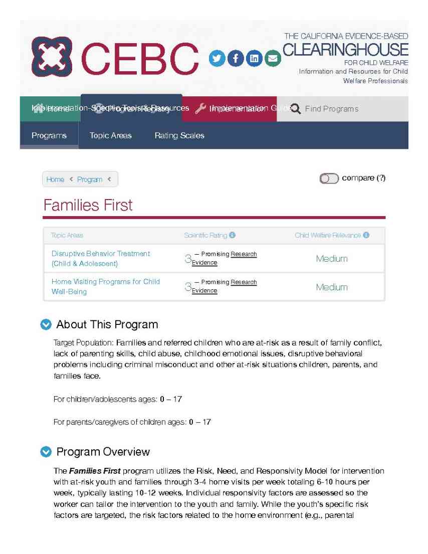 Families First Program in Salt Lake City, UT | Utah Youth Village